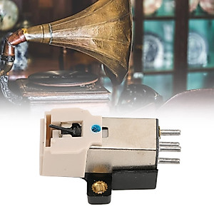 Record Player Needle,High Magnetic Cartridge Replacement,Stereo Record Player Needle, Magnetic Head for Turntable Record Player Cartridge