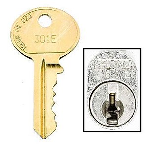 HON 329E Replacement Keys: 2 Keys
