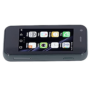 LJCM Mini Smartphone, Small Mobile Phone 2MP Front Camera and 5MP Rear Camera 4 Cores 1GB RAM 8GB ROM Dual Card Dual Standby, for Photography 1580mAh (Dark Green)
