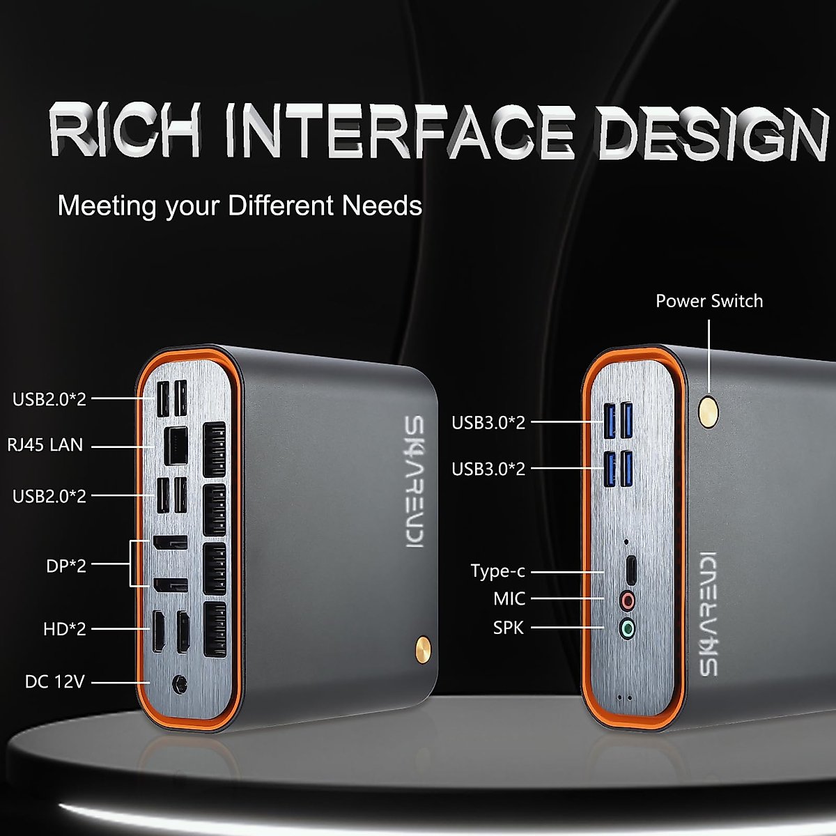 VNOPN Mini PC 11th Core i5-1145G7,Mini Computer 8GB DDR4 512GB M.2 SSD Win 11Pro, Small PC 4 Displays Support 8K/WiFi5/BT4.2/HD/DP/USB3.0 for Home/Office/Gaming