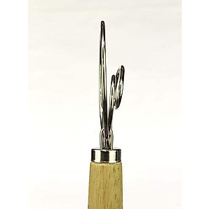 The Original Danish Dough Whisk - LARGE 13.5” Stainless Steel Dutch Style bread dough whisk for pastry, pizza. Great alternatives to a blender, mixer or hook