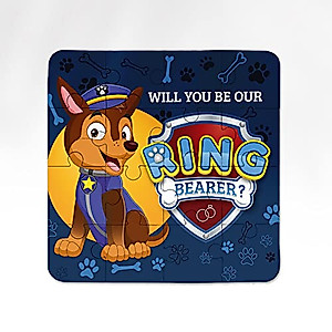 XOXOKristen Ring Bearer Gift Proposal, Will you be our Ring Bearer Blue Jigsaw Puzzle, Cute Puzzle in a Box for Ring Bearer Proposal, Ring Boy, Junior Groomsman Proposal