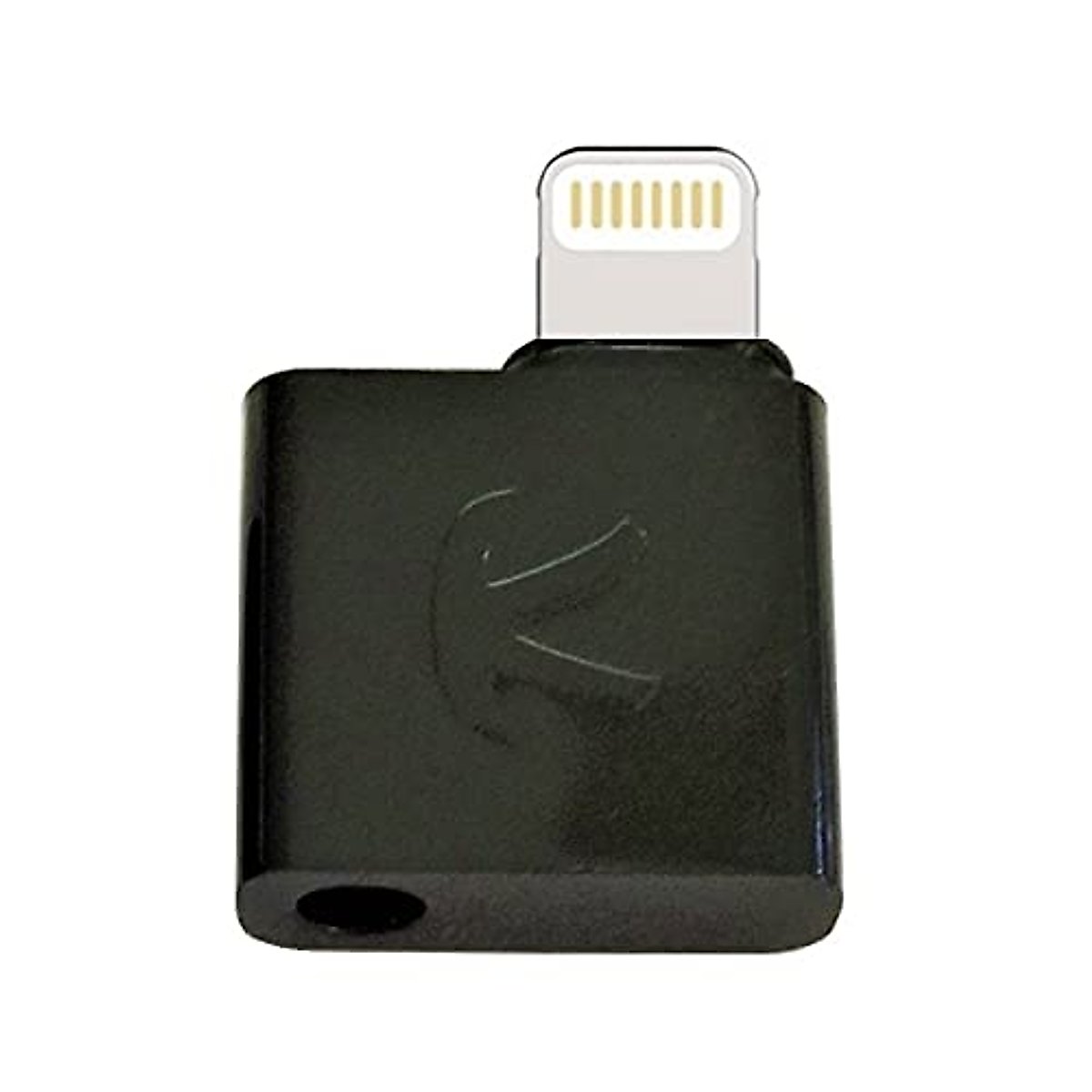 KOKKIA iAudioL (Black) : 24-bit, Tiny Rigid Compatible to Lightning to 3.5 mm Headphone Jack Adapter, Compatible to Lightning Connector iPhone,iPad,iPod Touch with iOS 10 or Later..