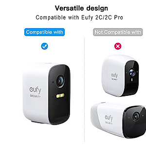 30ft Charging Cable for eufyCam 2C Pro/2C, Outdoor Extra Long Power Cord with Power Adapter for Continuous Charging (2 Pack)