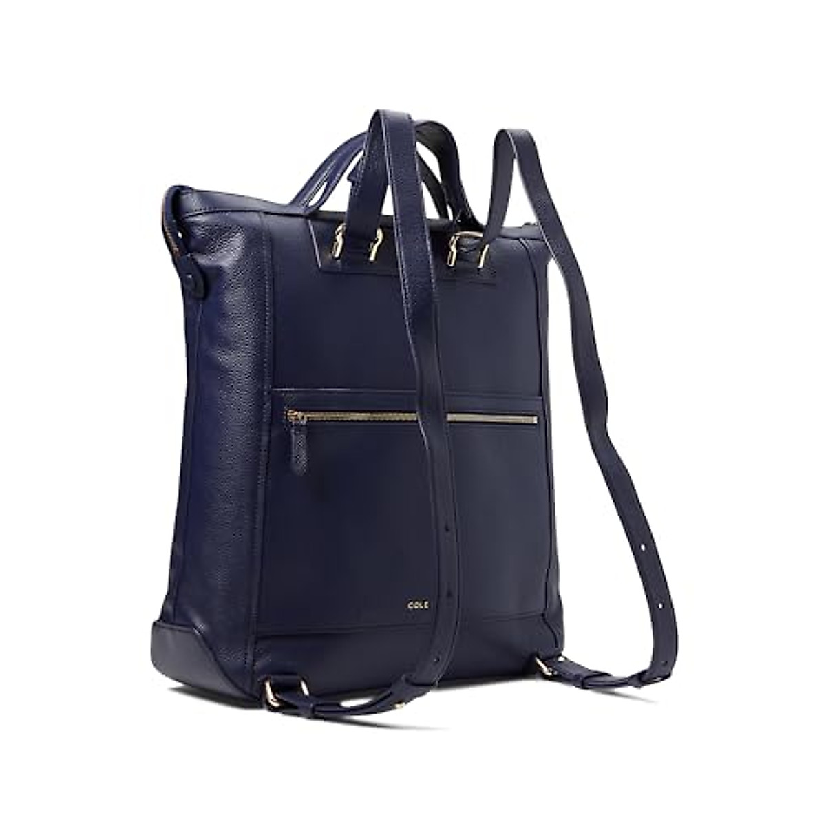 Cole Haan Grand Ambition Large Convertible Backpack Evening Blue One Size