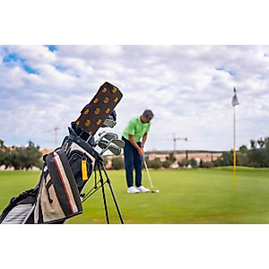 HODL 21 Bitcoin Golf Divot Repair Tool, All-Metal - Golf Accessories, Golf Club Driver Headcover- Premium Bitcoin Barrel Style | Grey & Blue