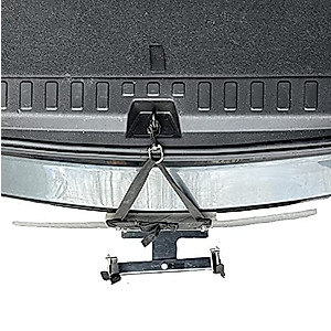 Garbage Commander Bumper Mounted MT Wheeled Trash Can Hauling Hitch