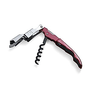 Houdini Zippity 2-Step Corkscrew, Built in Foil Cutter, Multicolor