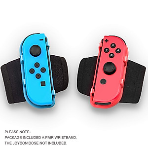 Wrist Strap for Switch Just Dance 2024 2023 2022 2021 2020 2019 Boxing Design (Free The Hands,Dance Freely with Rhythm) RedBlue