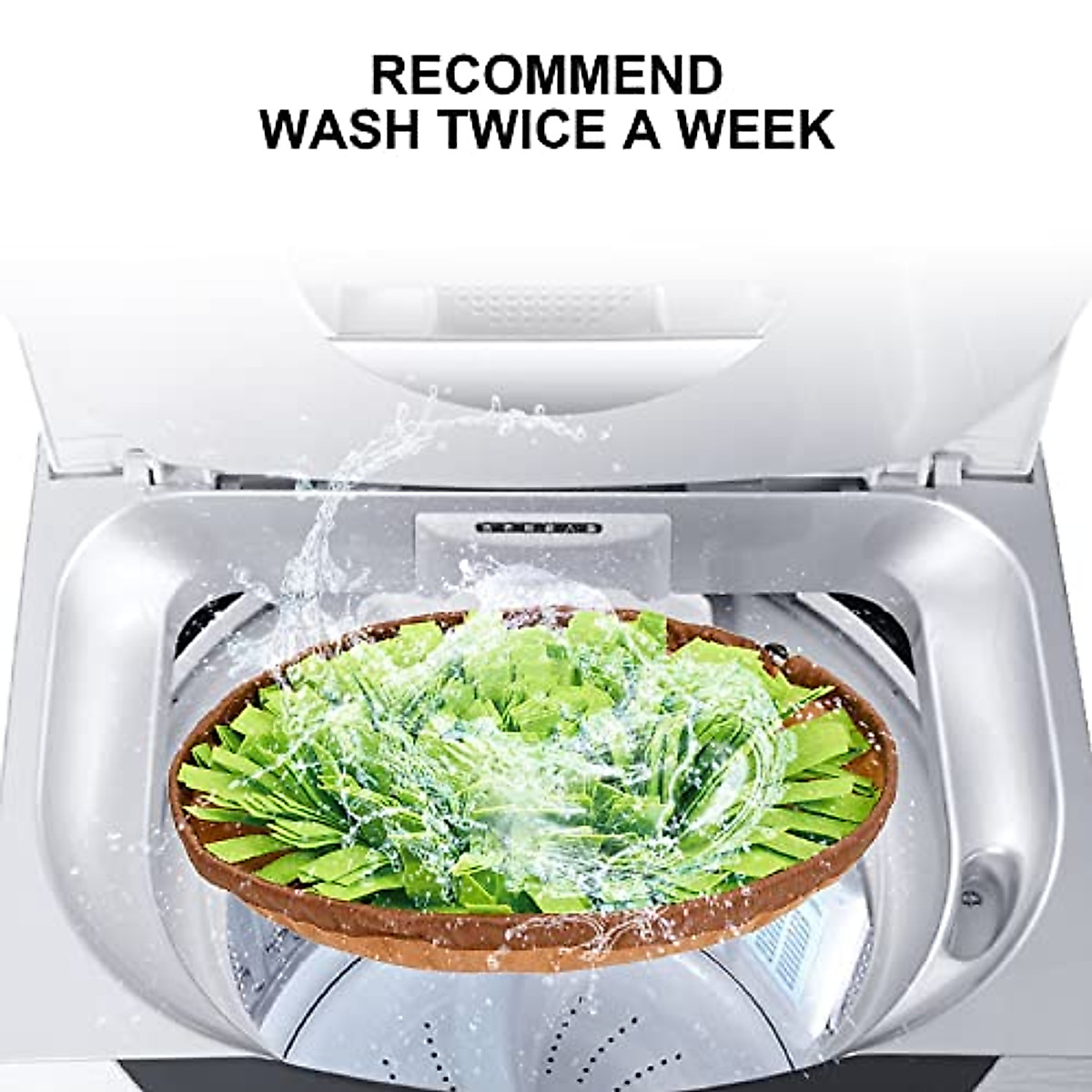 BBdis Snuffle Mat for Dogs,Adjustable Snuffle Mats,Snuffle Foraging Mat for Smell Training and Slow Eating,Snuffle Mat for Large/Medium/Small Dogs(18.9 * 18.9 * 3.1)