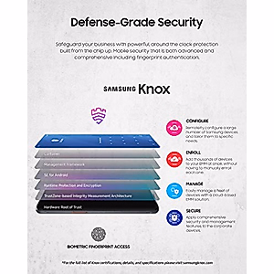 Samsung Galaxy XCover Pro | Rugged (IP68 Rated) Unlocked (Verizon and AT&T) | Dual Sim | 64GB of Storage | SM-G715UZKDXAA, Black
