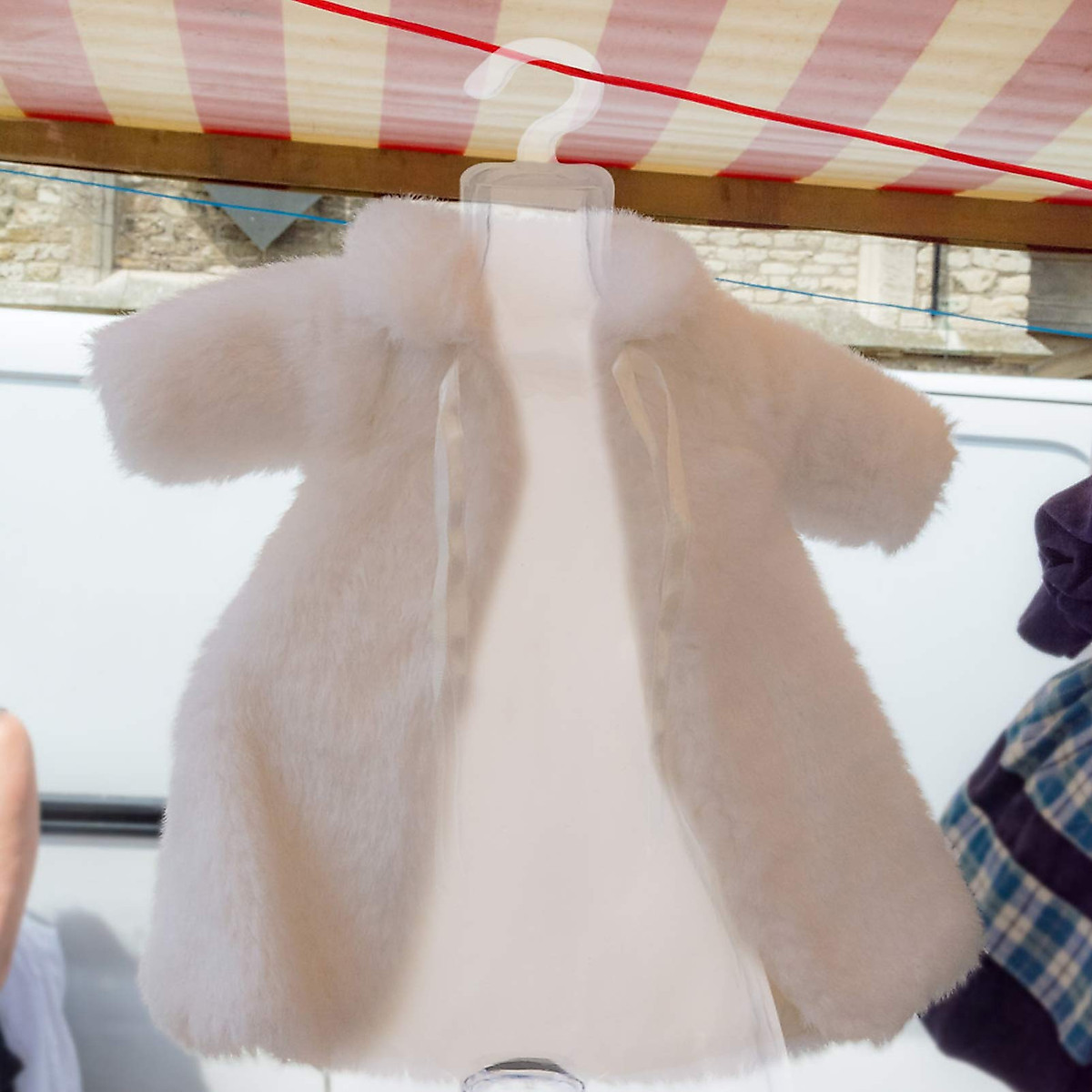 Healifty 3pcs Doll Dress Form Cloth Gown Display Support Holder Hanging Dress Form Mannequin Model Stand for Doll Dresses Dollhouse Decoration