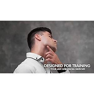 JAWLINER Fitness Chewing Gum (2 months pack) Jawline Gum - Sugar Free Gum - Ginger Lime Gum - - Jawline Exerciser For Mewing And Shapen The Jaw - 15x Harder Than Regular Gum