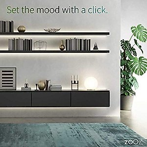 Zooz Z-Wave Plus S2 12/24 V DC RGBW Dimmer ZEN31 for LED Strips and DC Lighting, Work as a Network Repeater (Z-Wave Hub Required)