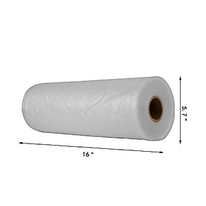 OASD Air Cushion Films 985Ft Length Air Pillow Bubble Bags Film 15.8 Inch Width PE Air Cushion Wrap Machine Film Roll Bubble Bags Film