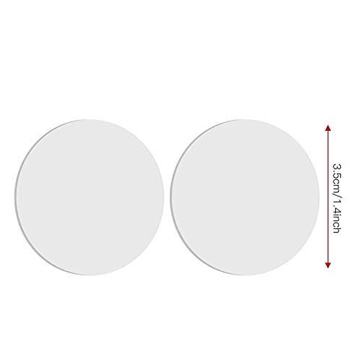 Bow Sight Lens Resin Professional Archery Bow Scope Sight Pin Lens for Bow Sigh 6X 8X(6 Times)