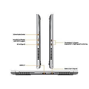 GIGABYTE AERO 14 OLED: 14.0" 16:10 Thin Bezel 2.8K QHD+ 2880x1800 90Hz OLED, NVIDIA GForce RTX 4050 GPU 6GB GDDR6, Intel Core i7-13700H, 16GB DDR5 RAM, 1TB SSD, Win11 Home (AERO 14 OLED BMF-72USBB4SH)