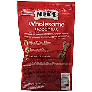 Milk-Bone Soft & Chewy Chicken Recipe Dog Treats, 5.6-Ounce (Pack Of 5)