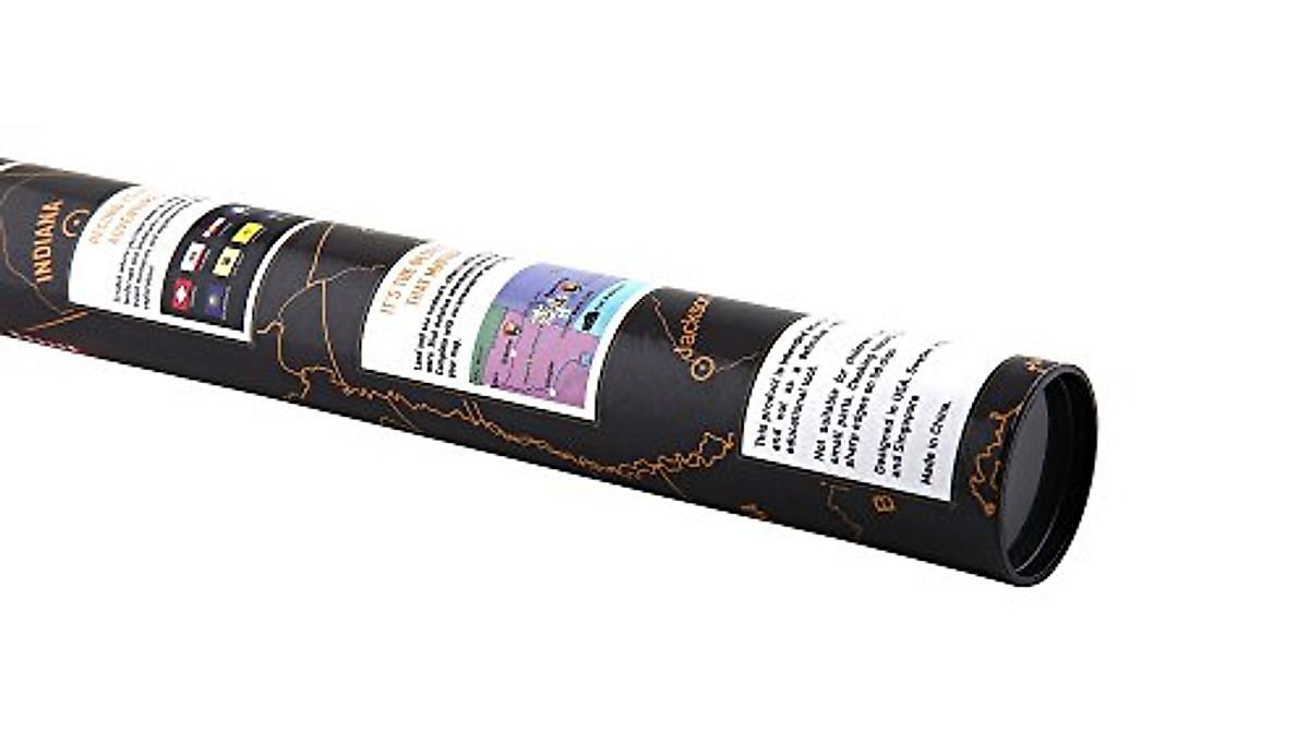 Scratch Off USA Map – Track Your Travels Today!