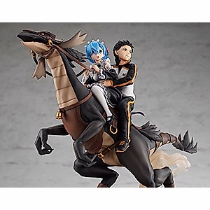 Kadokawa Re: Zero - Starting Life in Another World: Rem & Subaru (Attack On The White Whale Version) PVC Figure