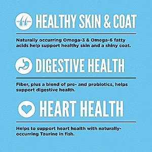 ORIJEN® Dry Cat Food, Grain Free, Premium, High Protein, Fresh & Raw Animal Ingredients, Six Fish, 12lb