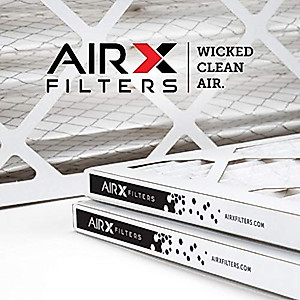 AIRx Filters 20x25x2 Air Filter MERV 11 Pleated HVAC AC Furnace Air Filter, Allergy 6-Pack, Made in the USA