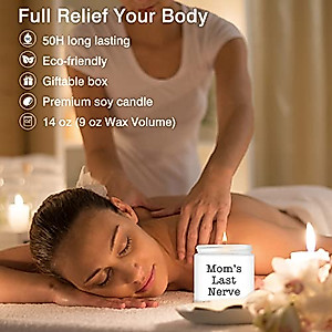 Gifts for Mom from Daughter Son, Best Mom Gifts, Funny Mom Christmas Gifts, Birthday Thanksgiving Mothers Day Gifts for Mom Stepmother Adoptive Mother, Mom's Last Nerve