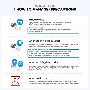 ALZIP MAT Dust Zero Baby Play Mat Eco-Friendly Non-Toxic Non-Slip Reversible Waterproof (SG (95x55 inch), Urban Gray)