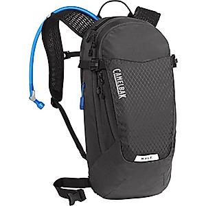 CamelBak Women's M.U.L.E. 12 Mountain Biking Hydration Pack - Easy Refilling Hydration Backpack - Magnetic Tube Trap 100oz, Charcoal/Black