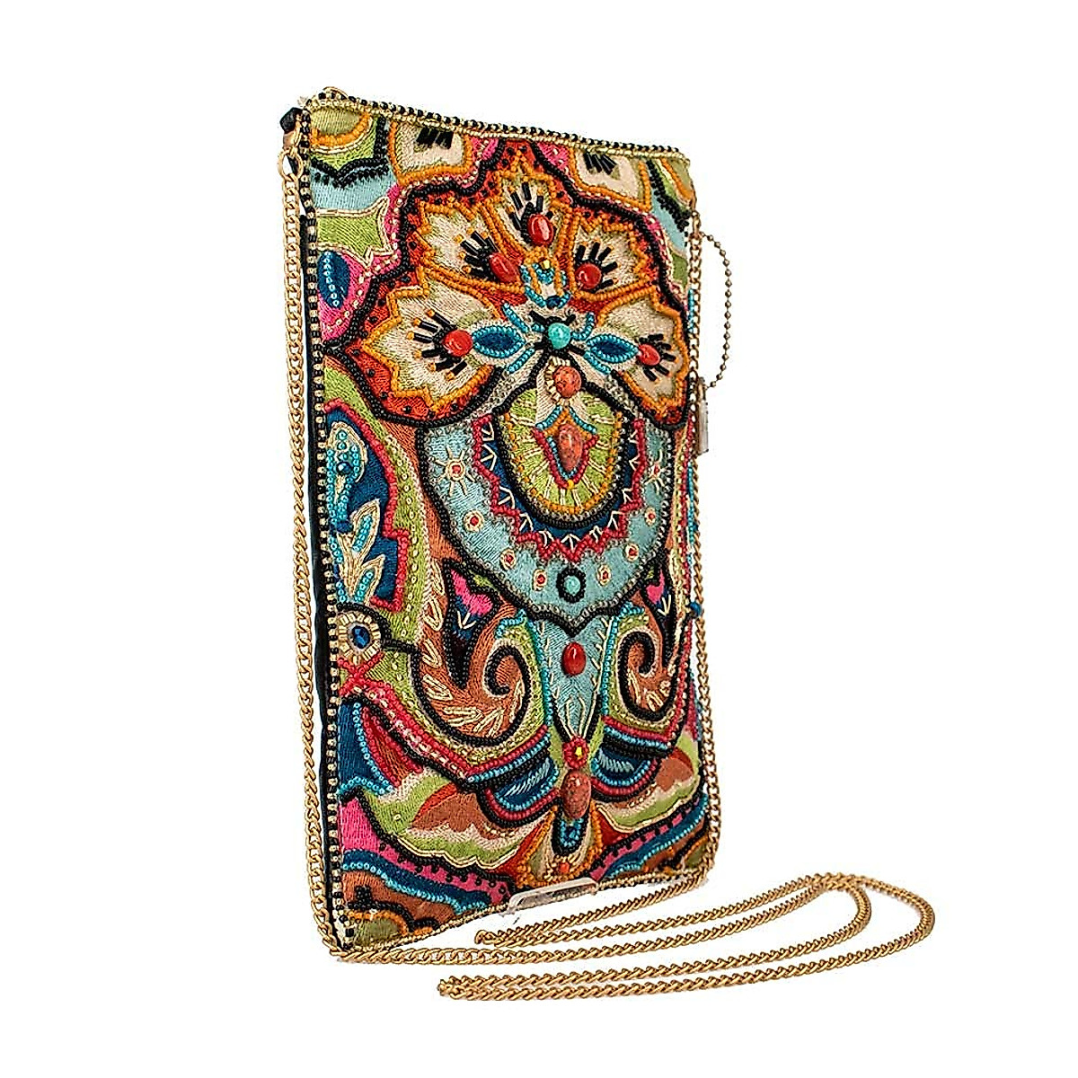 Mary Frances Party on The Patio Mini Crossbody Handbag, Multi