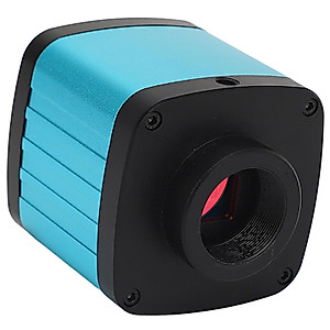 HD Microscope Camera, 4K Video 100‑240VAC Industrial Microscope Camera Lightweight 1080P 130X Aluminum Alloy for Home (US Plug)