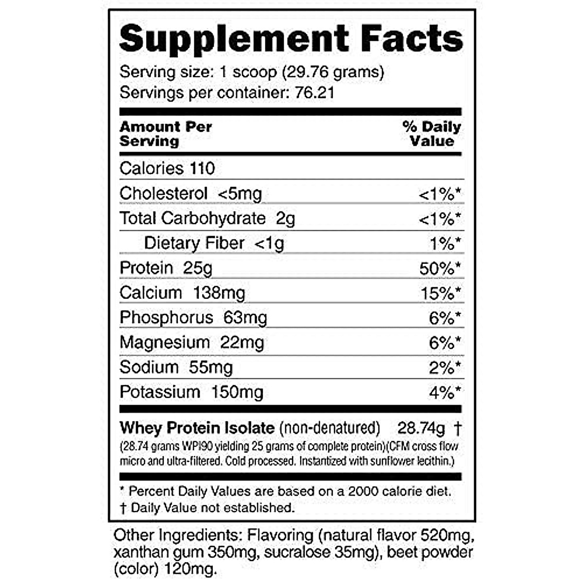 NutraBio 100% Whey Protein Isolate - Complete Amino Acid Profile - 25G of Protein Per Scoop - Soy and Gluten Free - Zero Fillers, Non-GMO, Protein Powder - Strawberry, 5 Pounds