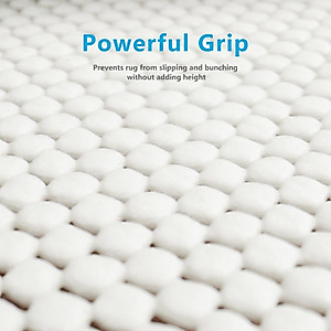 TJWODO Non Slip Area Rug Pads Non Skid Rug Gripper 8x10 Feet Extra Thick Pad Anti-Slip Carpet Rug Mats for Hardwood Surface Floors, Keep Rugs Safe and in Place (8 x 10 Ft)