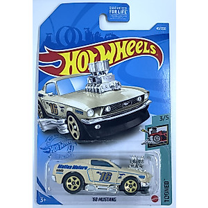 Hot Wheels - '68 Mustang - Tooned 3/5 [White] - #40/250