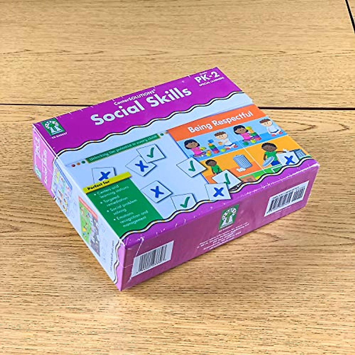 Key Education Social Skills Boxed Game Set, 15 Board Games With Social Emotional Learning Activities, File Folder Social Skills Learning Games for Autism, Preschool, Kindergarten, 1st and 2nd Grade