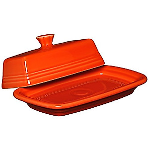 Fiesta Covered Butter Dish, X-Large, Poppy