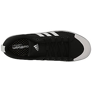 adidas Men's Bravada 2.0 Skate Shoe, Black/White/Black, 10