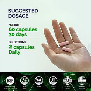 KORESELECT Cranberry 17,000mg with Dandelion & Vitamins, UTI Relief, Antioxidant Supplement, Immune Support, Bladder Health for Women & Men 60 Vegan Capsules