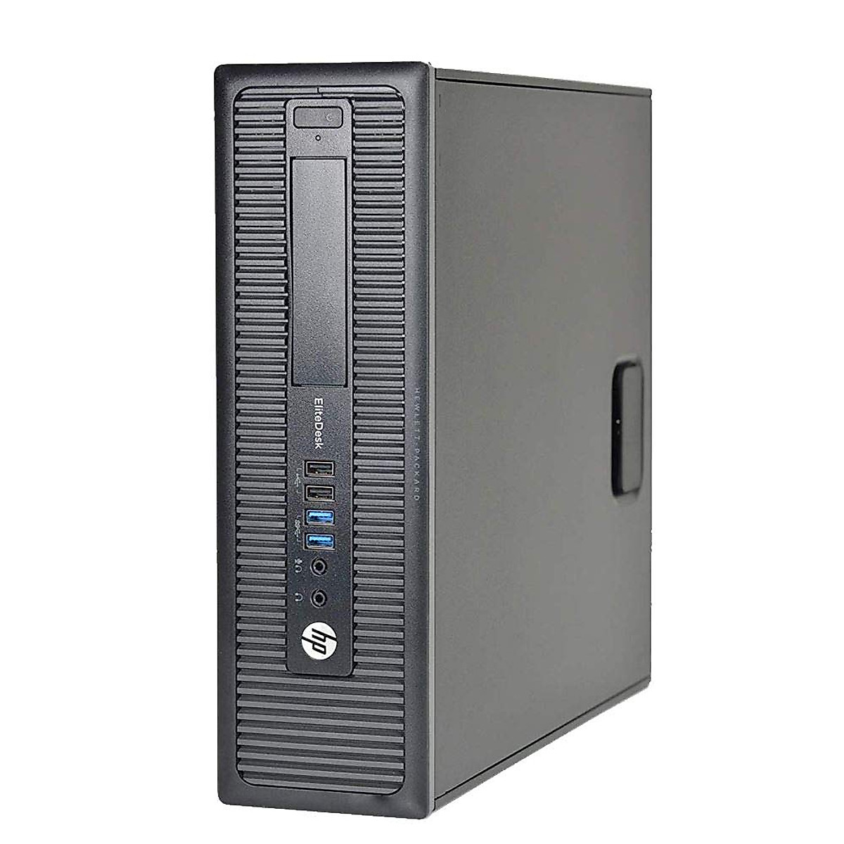 HP Elite Desk 800 G1 SFF Desktop PC - Intel Quad Core i5 4570 3.2Ghz 8GB DDR3 RAM, 512GB SSD, DVD ROM, Display Port, USB 3.0, VGA, Free Keyboard, Mouse, WiFi Adapter, Windows 10 Pro (Renewed)