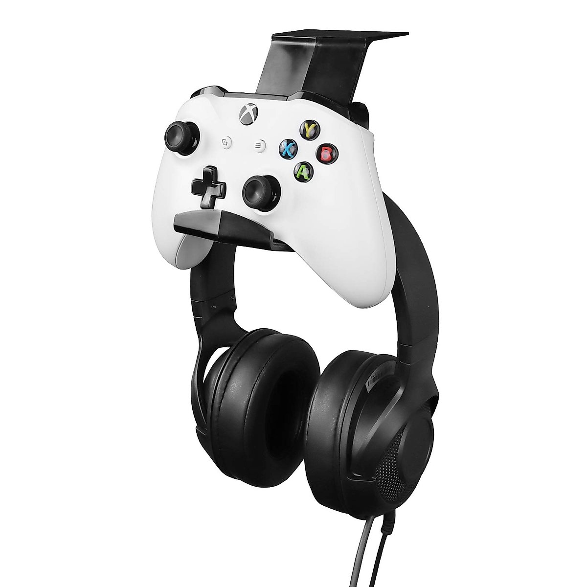 VOMENC Game Controller Under Desk Gamepad Controller Mount Holder for Xbox ONE Switch PS4 PS5 Xbox Series X|S STEAM PC Nintendo, Strong Adhesive Holder for Universal Gamepad