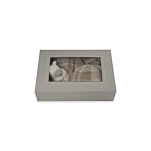 Barefoot Dreams CozyChic Ultra Lite Plaid Baby Bundle, 4 Pcs, Cream, 6-12m