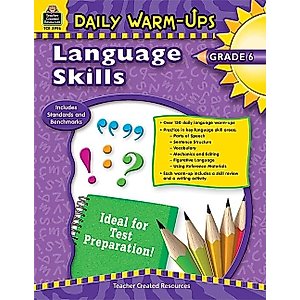 Daily Warm-Ups: Language Skills Grade 6: Language Skills Grade 6