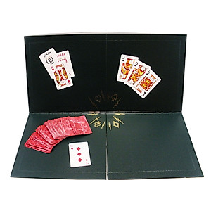 Kling Magnetics Playing Cards Quarter Fold Board with 1 Red Deck
