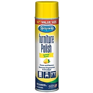 Sprayway Furniture Polish, Fl Oz, 16 Ounce