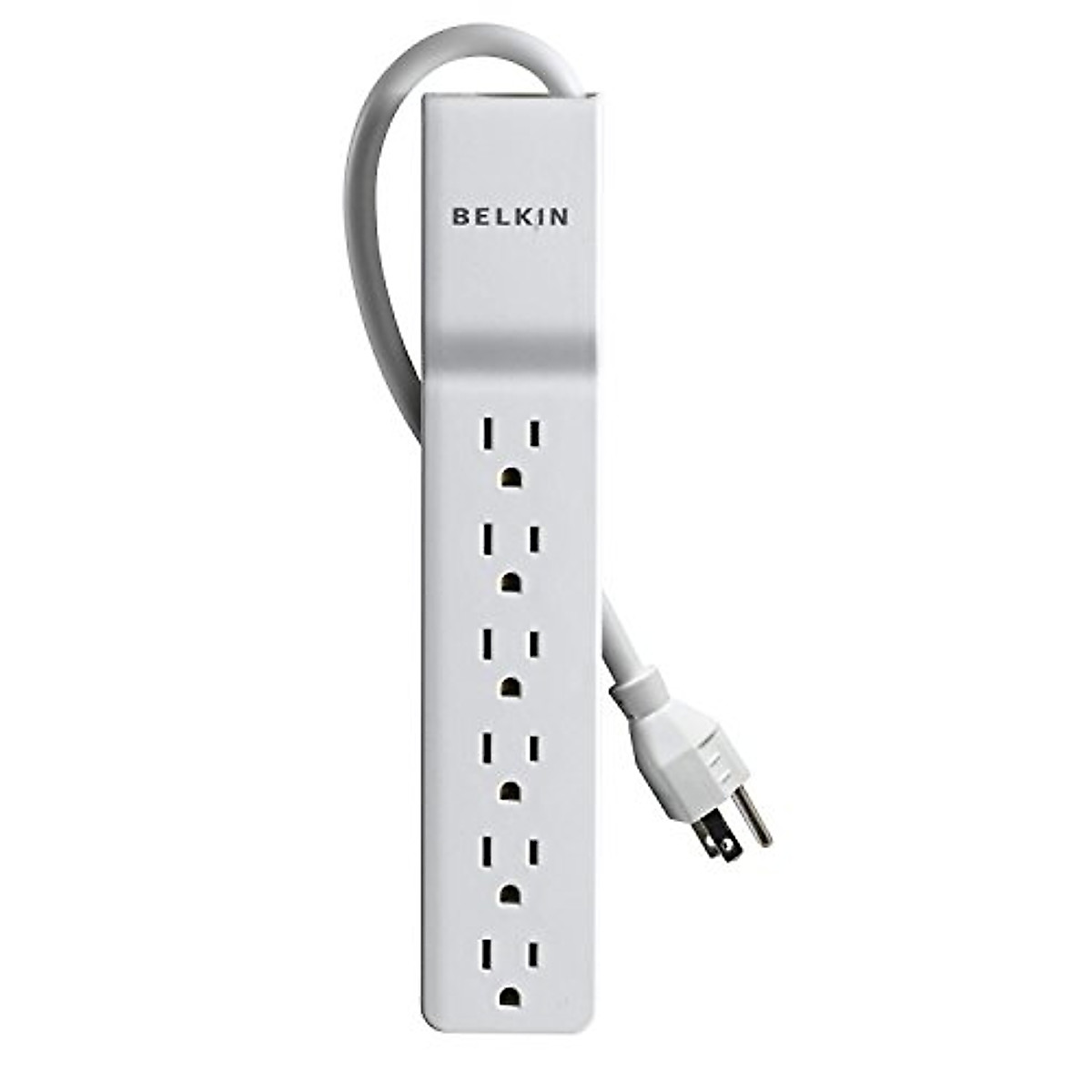 Belkin BE106000 6-Outlet Commercial Power Strip Surge Protector with 10-Foot Power Cord, 700 Joules (BE106000-10)