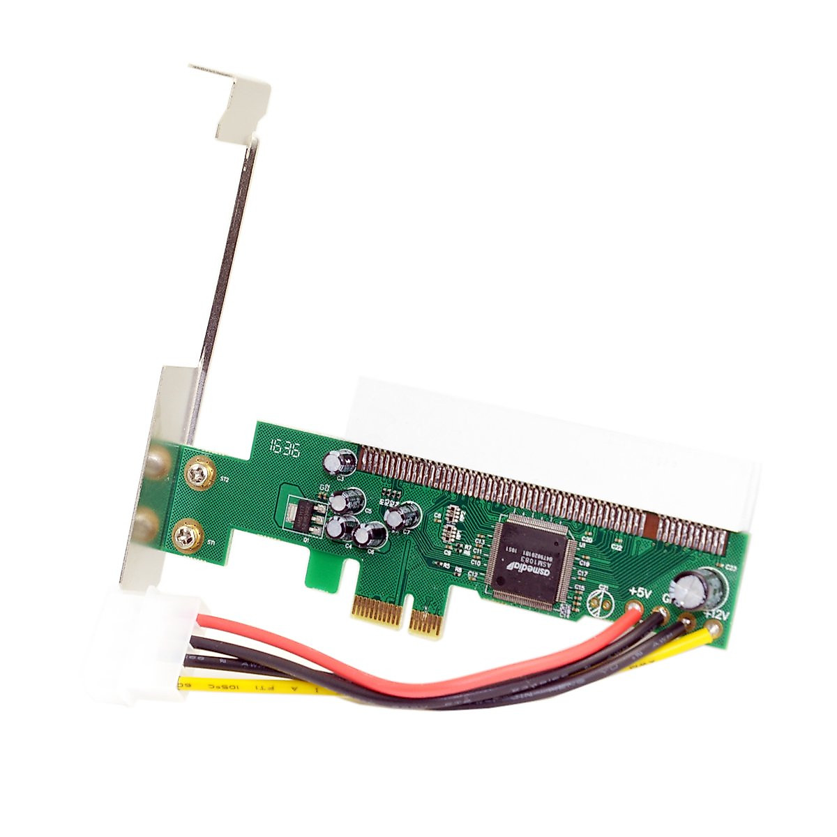 Cablecc PCI-Express PCIE PCI-E X1 X4 X8 X16 to PCI Bus Riser Card Adapter Converter with Bracket for Windows
