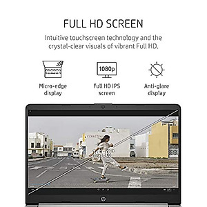 HP 15 Laptop, 11th Gen Intel Core i5-1135G7 Processor, 8 GB RAM, 256 GB SSD Storage, 15.6 Full HD IPS Display, Windows 10 Home, HP Fast Charge, Lightweight Design (15-dy2021nr, 2020) (Renewed)