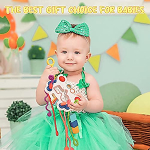 Yrissmiss Montessori Toys for 1+ Year Old Girls Boys,Sensory Toys for Toddlers 1-3 Autistic Children,Pull String Baby Toys 6 to 12 Months,Toddler Toys Age 1-2｜Infant Toys Gifts for 1+ Year Old Girls