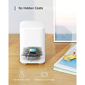 eufy Security, eufyCam 2 Wireless Home Security Add-on Camera, Requires HomeBase 2, 365-Day Battery Life, HomeKit Compatibility, HD 1080p, No Monthly Fee (Renewed)