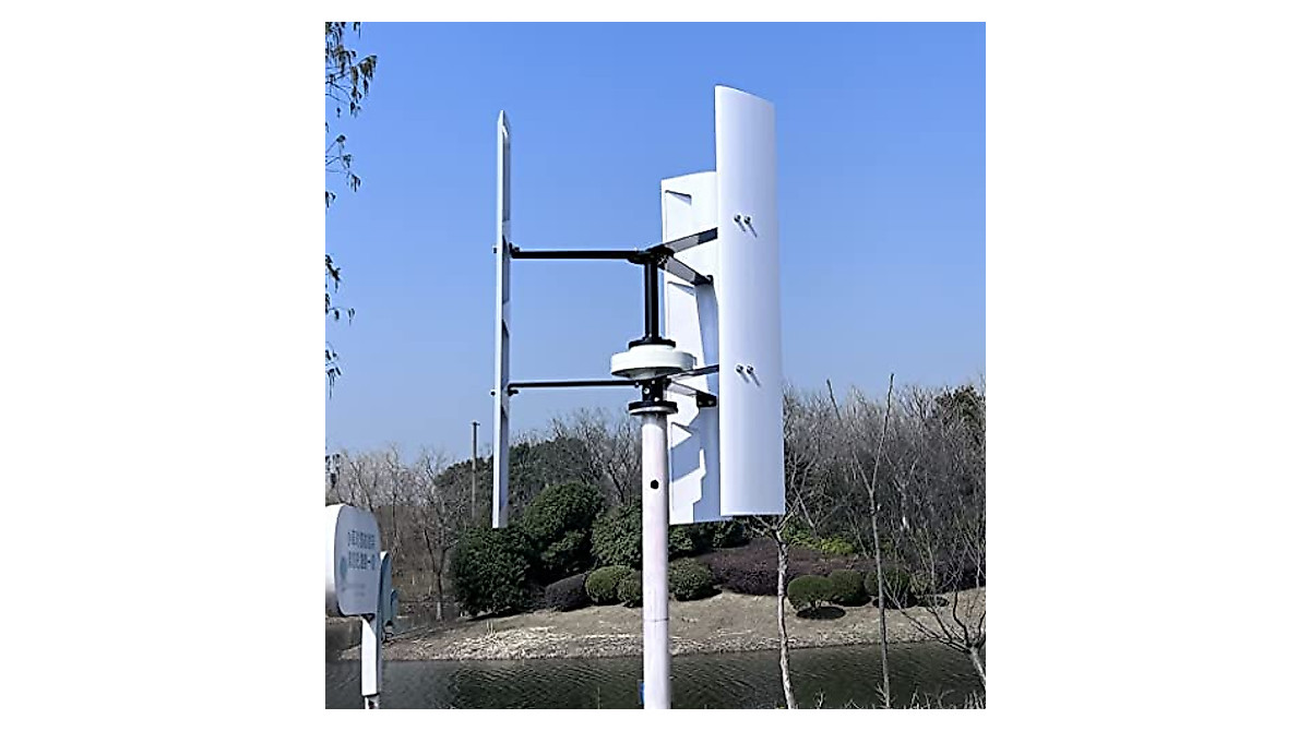 800W Wind Turbine Generator - Efficient VAWT for Off-Grid